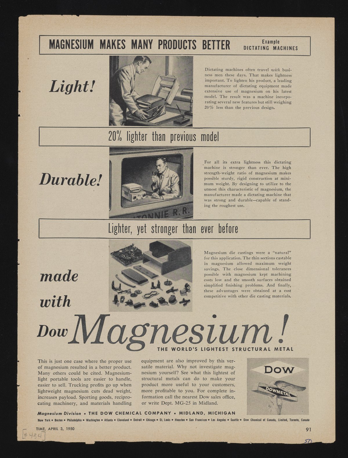 Magnesium Makes Many Products Better - Science History Institute ...
