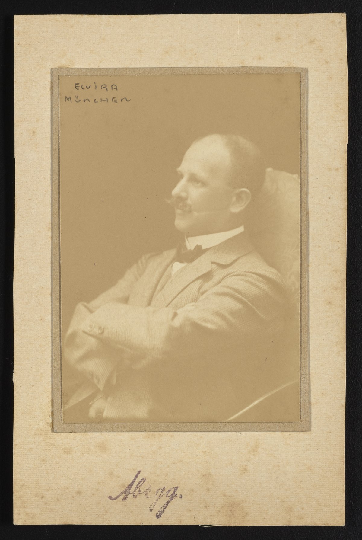 Portrait of Richard Abegg, 1910 - Science History Institute Digital ...