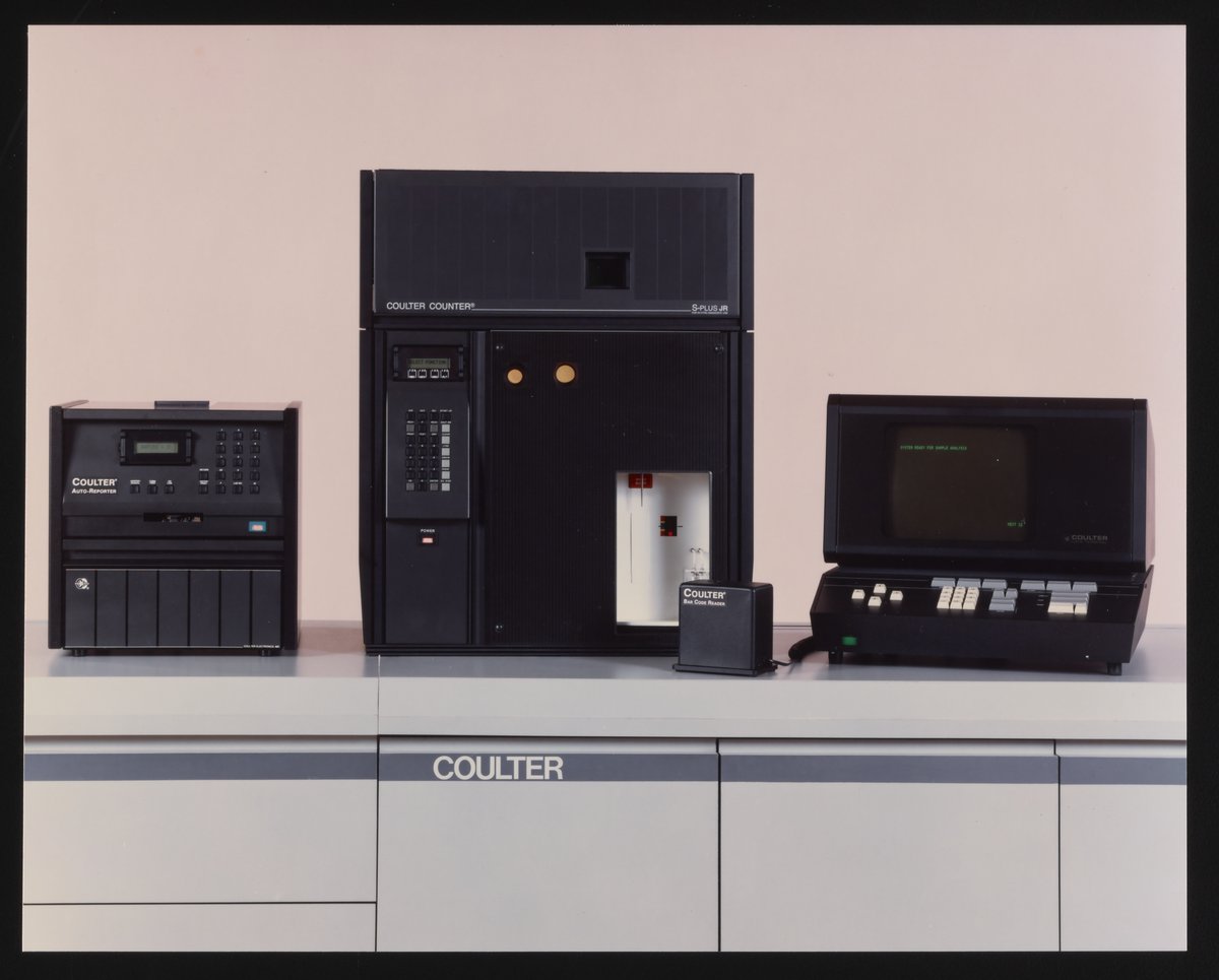 Coulter Counter Model S-Plus Jr. Cell Counter - Science History ...