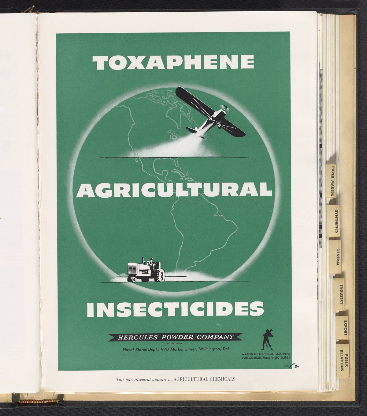 Toxaphene Agricultural Insecticides - Science History Institute Digital ...