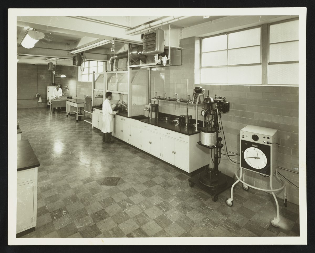Research Laboratory at Althouse Chemical Company plant - Science ...