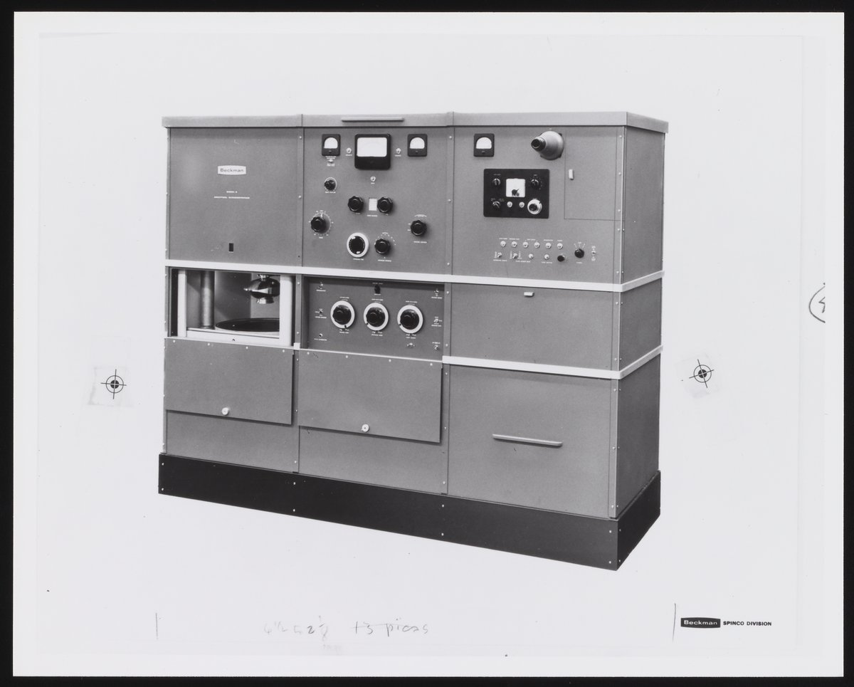 Beckman Model E Ultracentrifuge - Science History Institute Digital ...