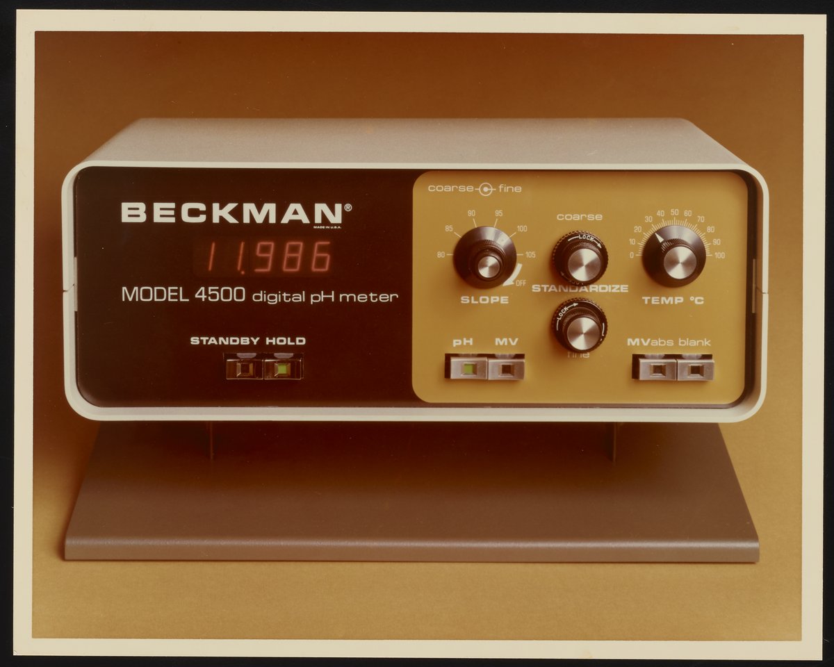 Beckman Model 4500 Digital pH Meter - Science History Institute Digital ...