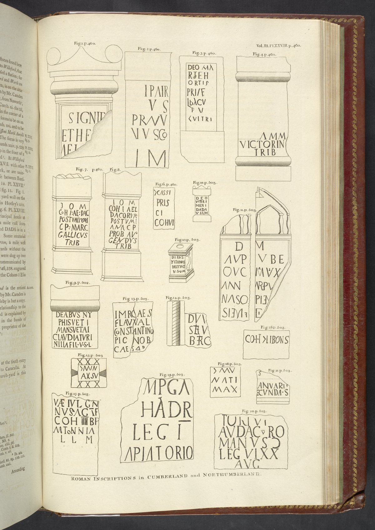 Roman Inscriptions in Cumberland and Northumberland [Vol. III, Plate ...