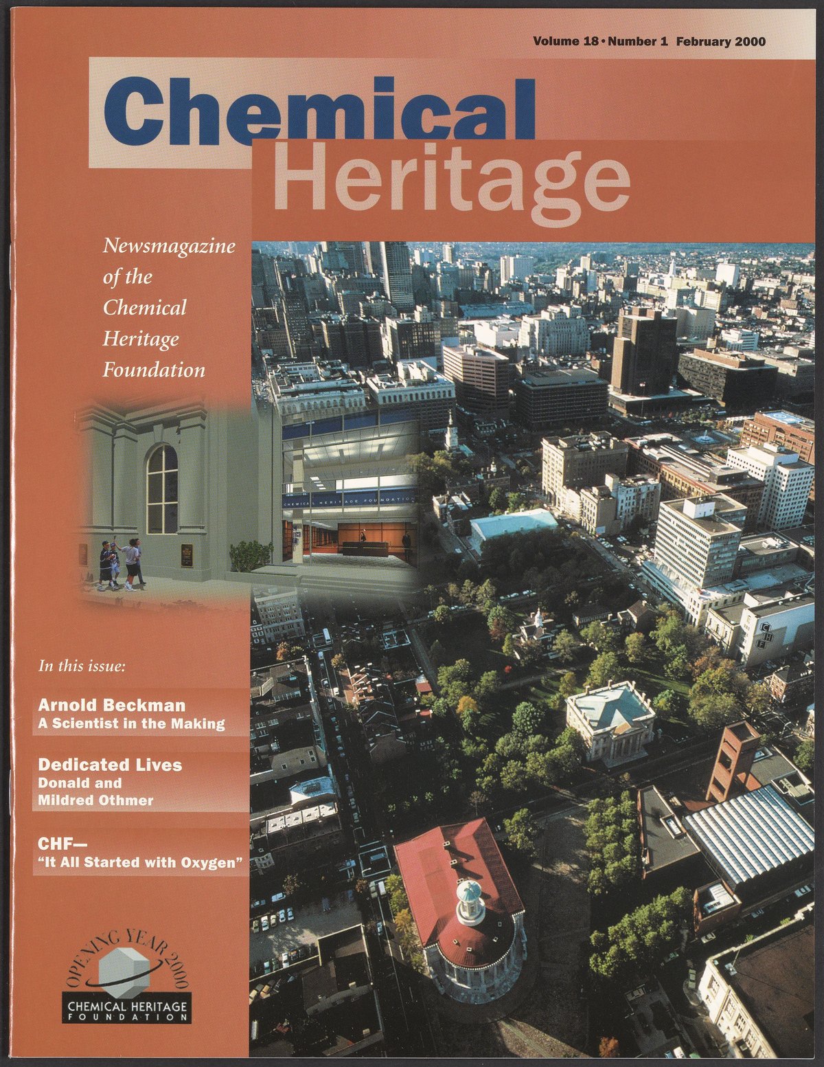 Chemical Heritage, Volume 18 Number 1 - Science History Institute Digital Collections