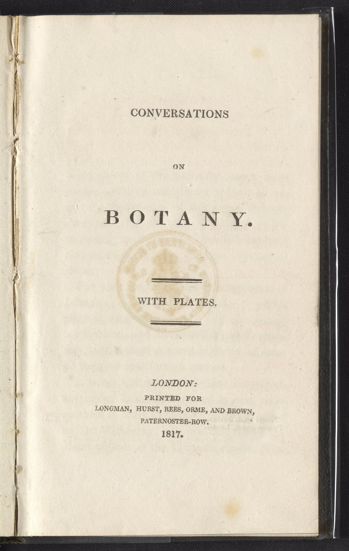 Conversations on Botany - Science History Institute Digital Collections