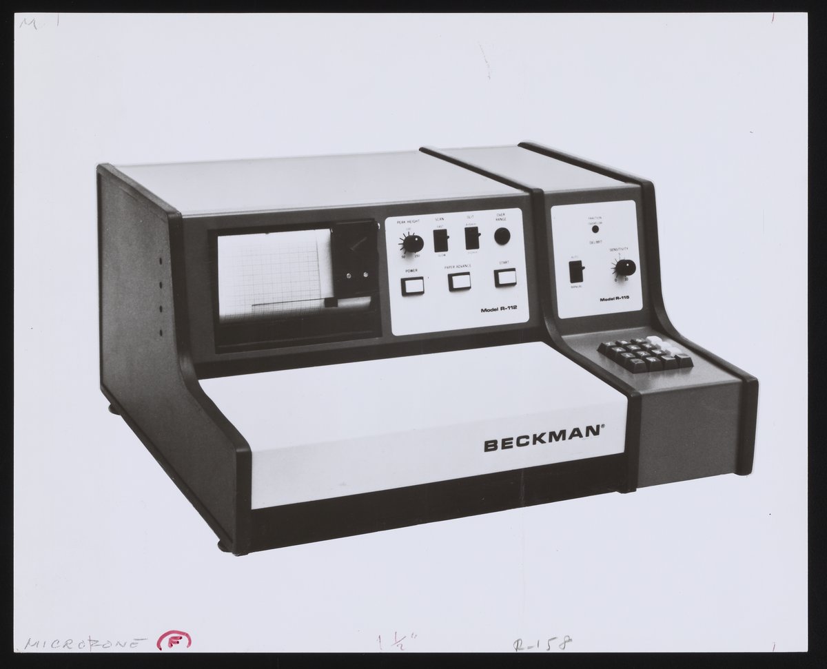 Beckman Model R-112/R-115 Electrophoresis - Science History Institute ...