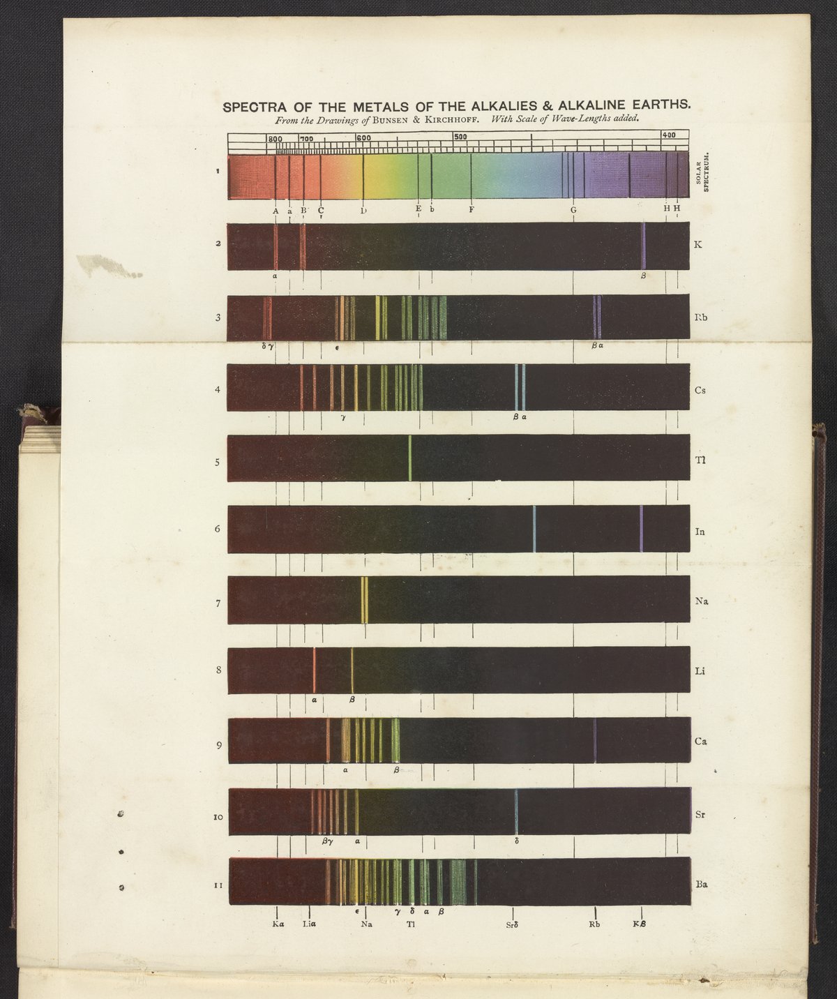 Spectra of the Metals of the Alkalies & Alkaline Earths - Science ...