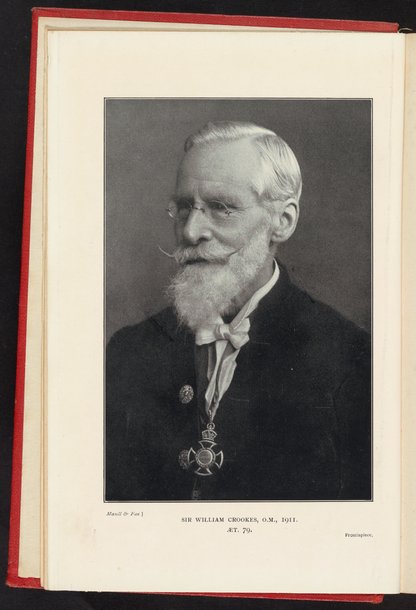 The Life of Sir William Crookes, O.M., F.R.S. - Science History ...