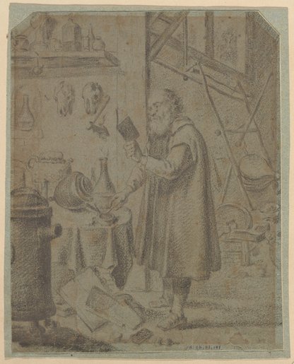 An Alchemist in His Study - Science History Institute Digital Collections