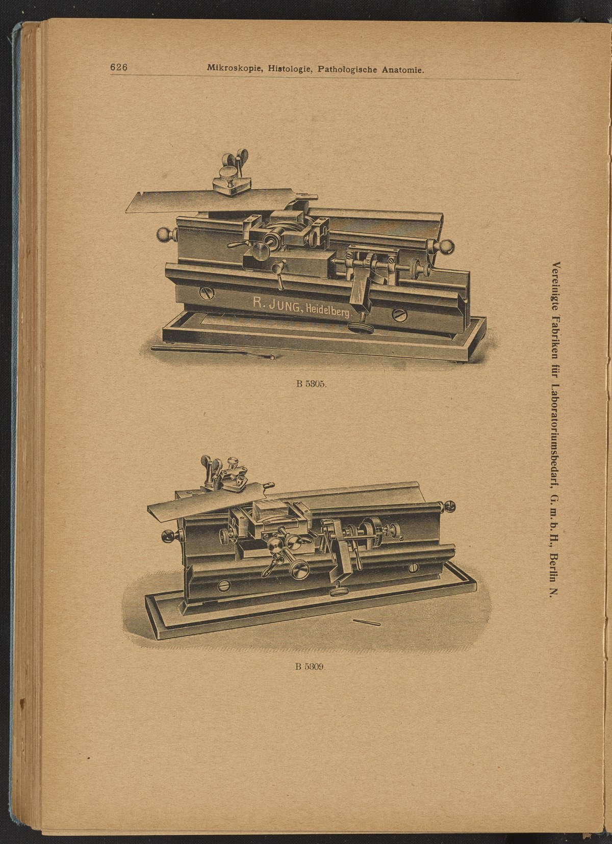R. Jung sledge microtomes - Science History Institute Digital Collections