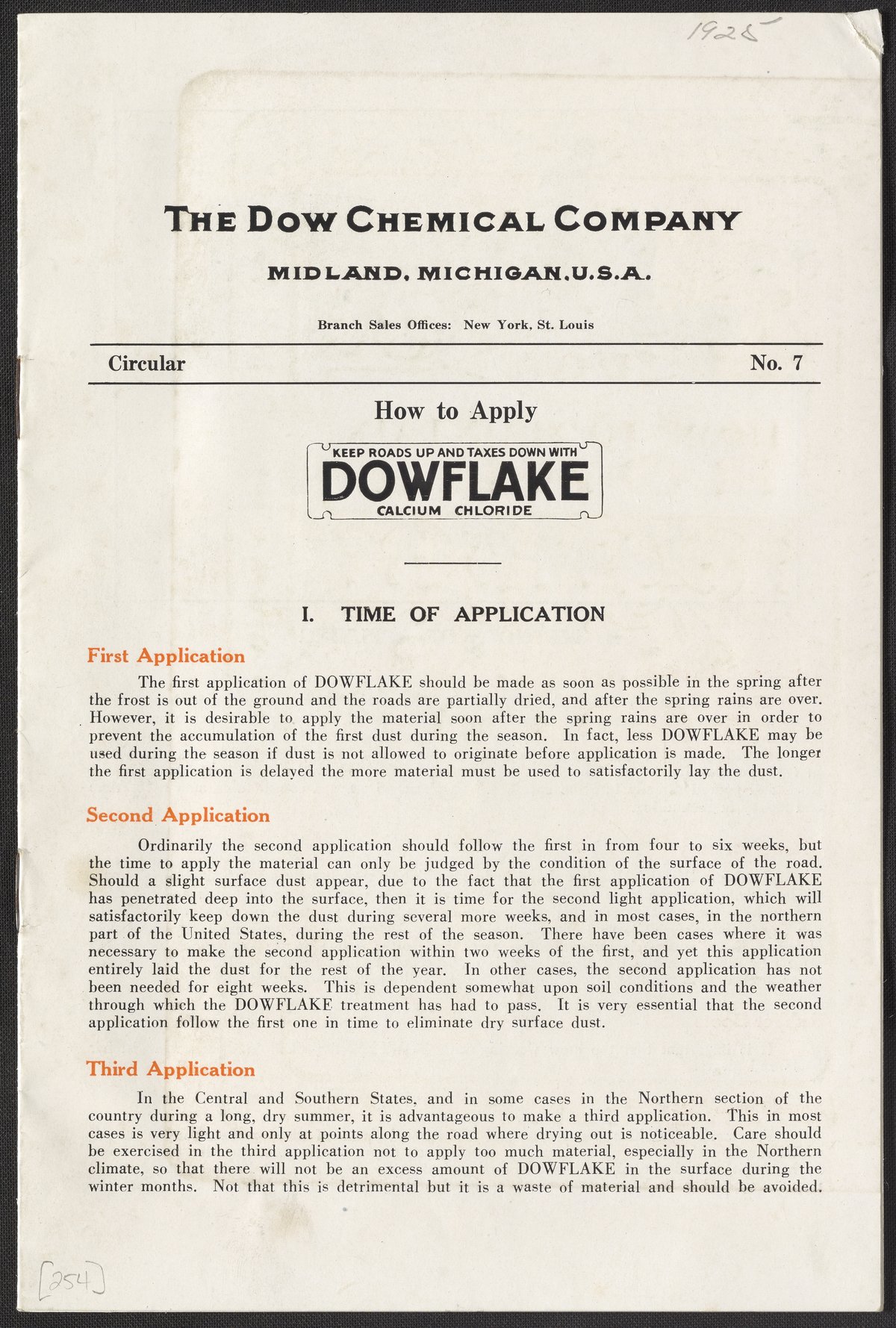 How to Apply Dowflake - Science History Institute Digital Collections