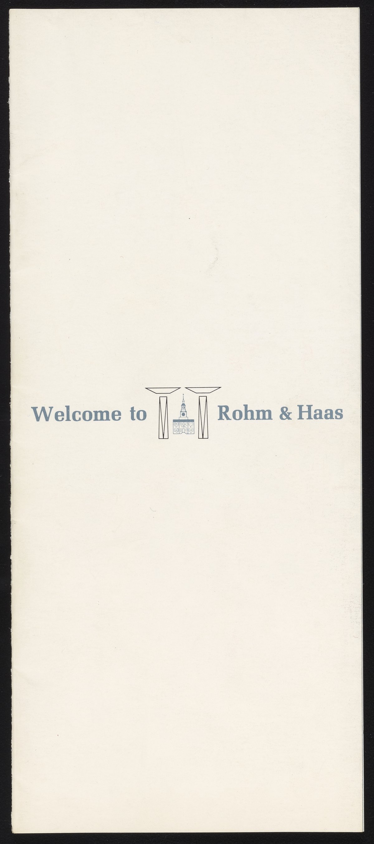 Welcome to Rohm & Haas - Science History Institute Digital Collections