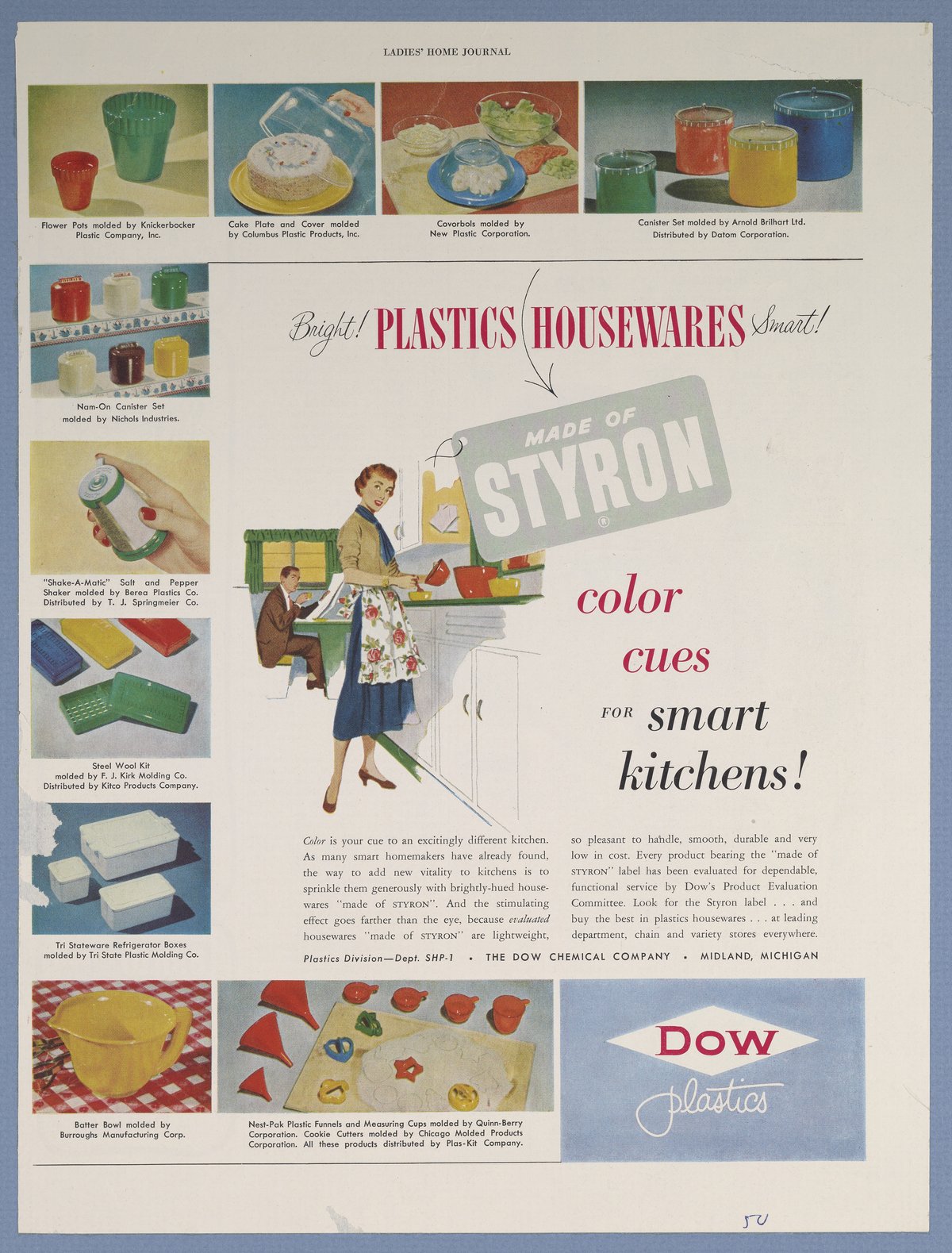 Plastics Housewares Made of Styron: Color Cues for Smart Kitchens ...
