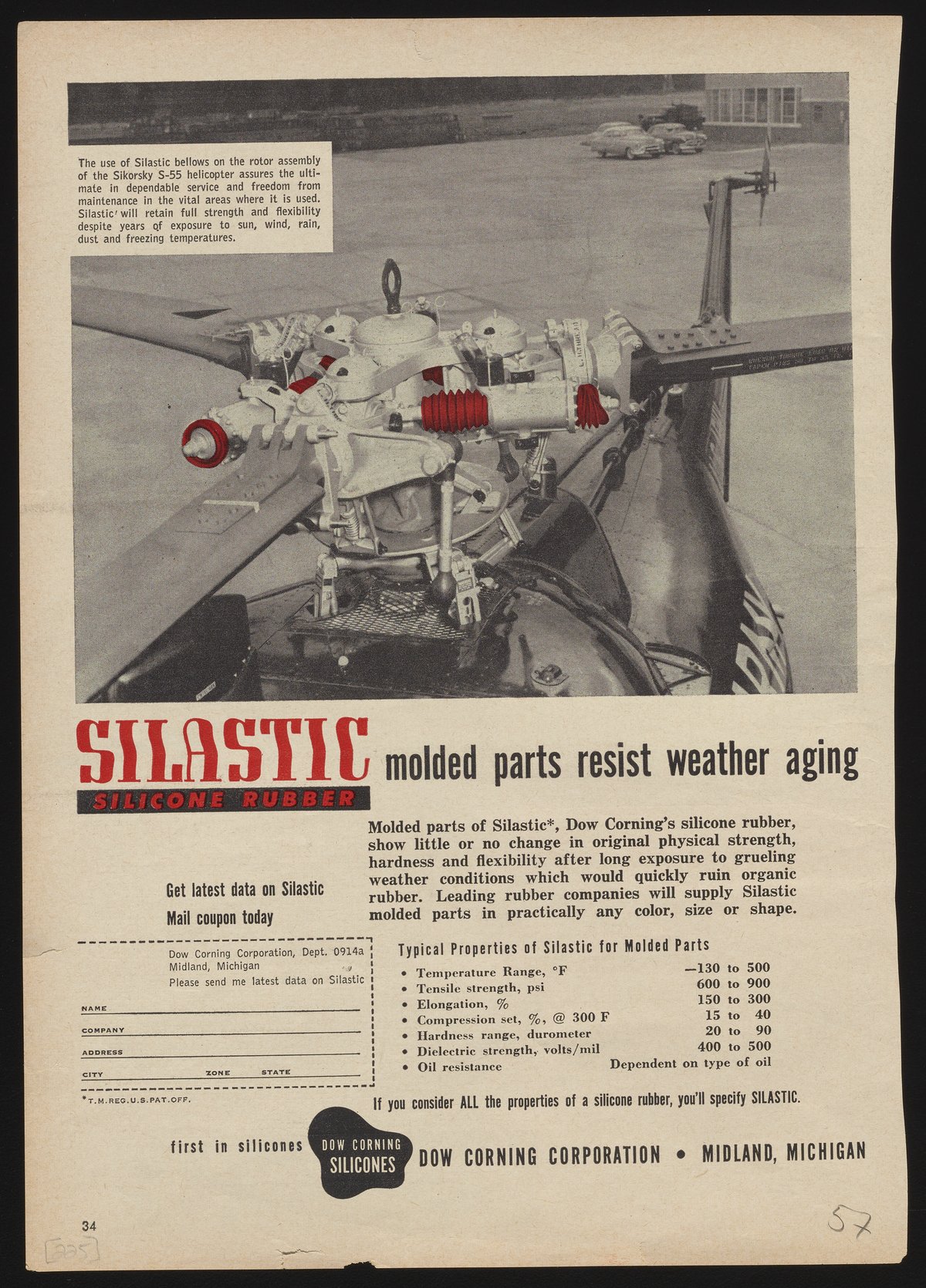 Silastic Silicone Rubber: Molded Parts Resist Weather Aging - Science ...