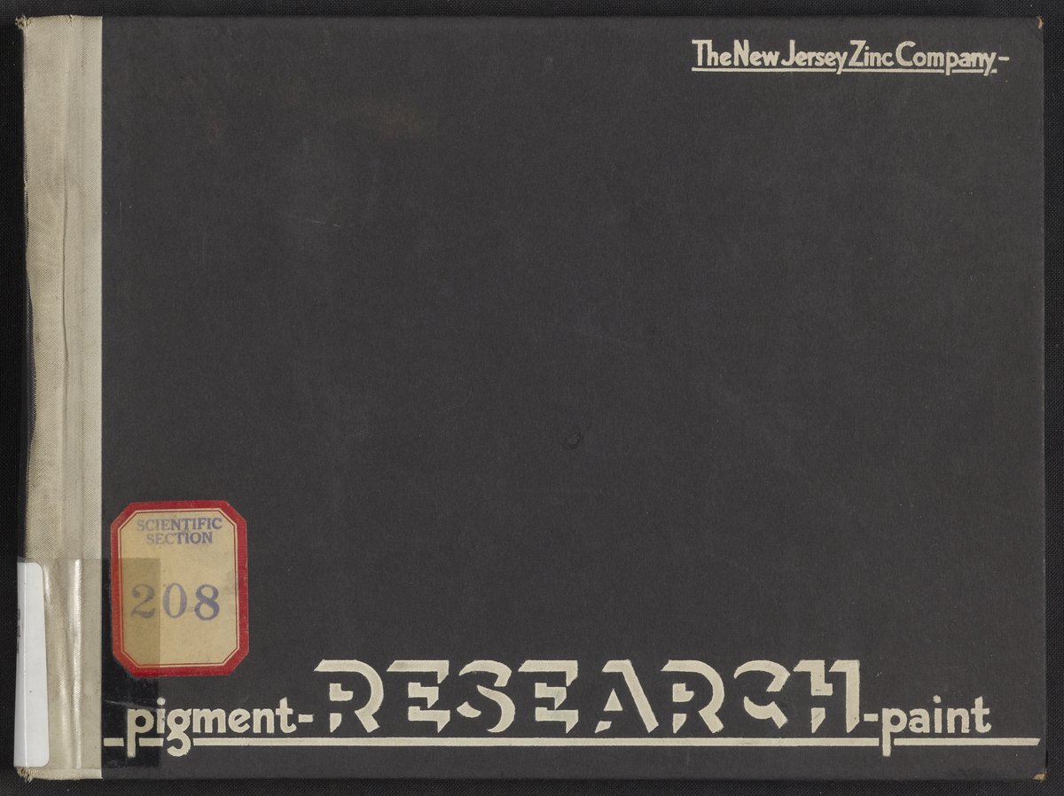 Pigment - Research - Paint - Science History Institute Digital Collections
