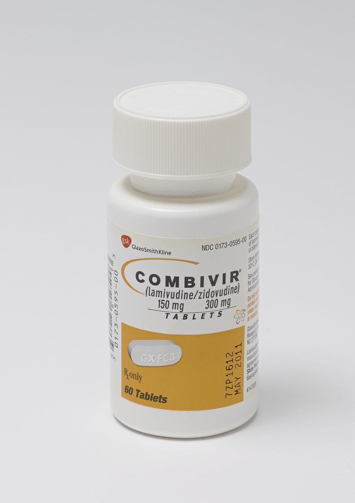 Bottle for Combivir Antiviral Medication - Science History Institute ...