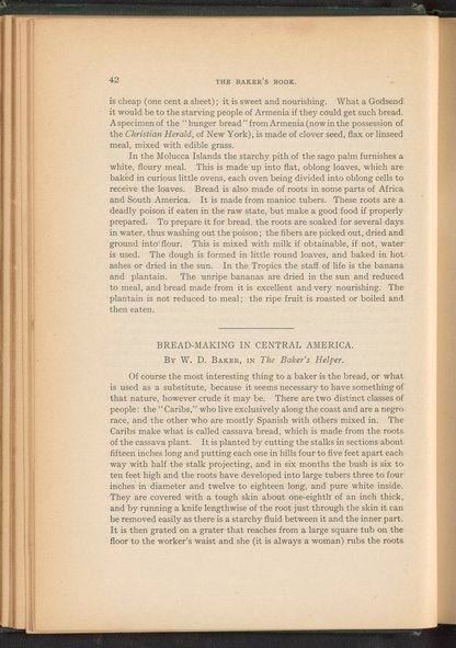 The Baker's Book [Volume I] - Science History Institute Digital Collections