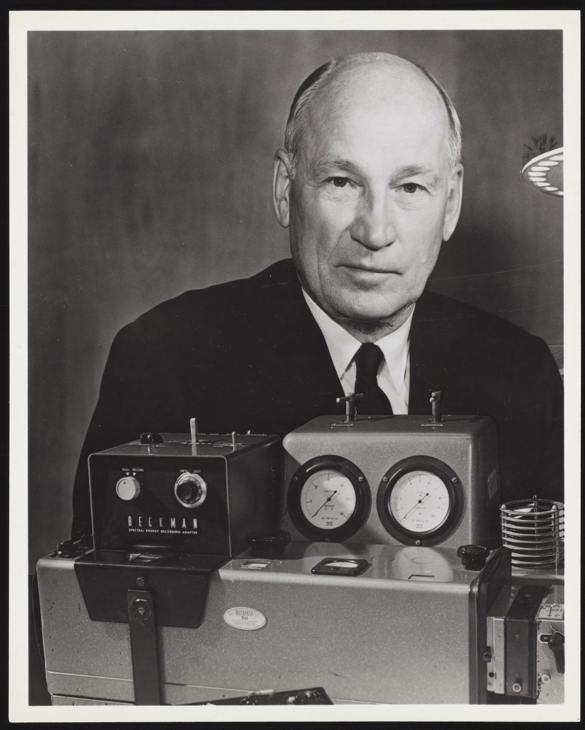 Portrait of Arnold O. Beckman (1900-2004) - Science History Institute ...