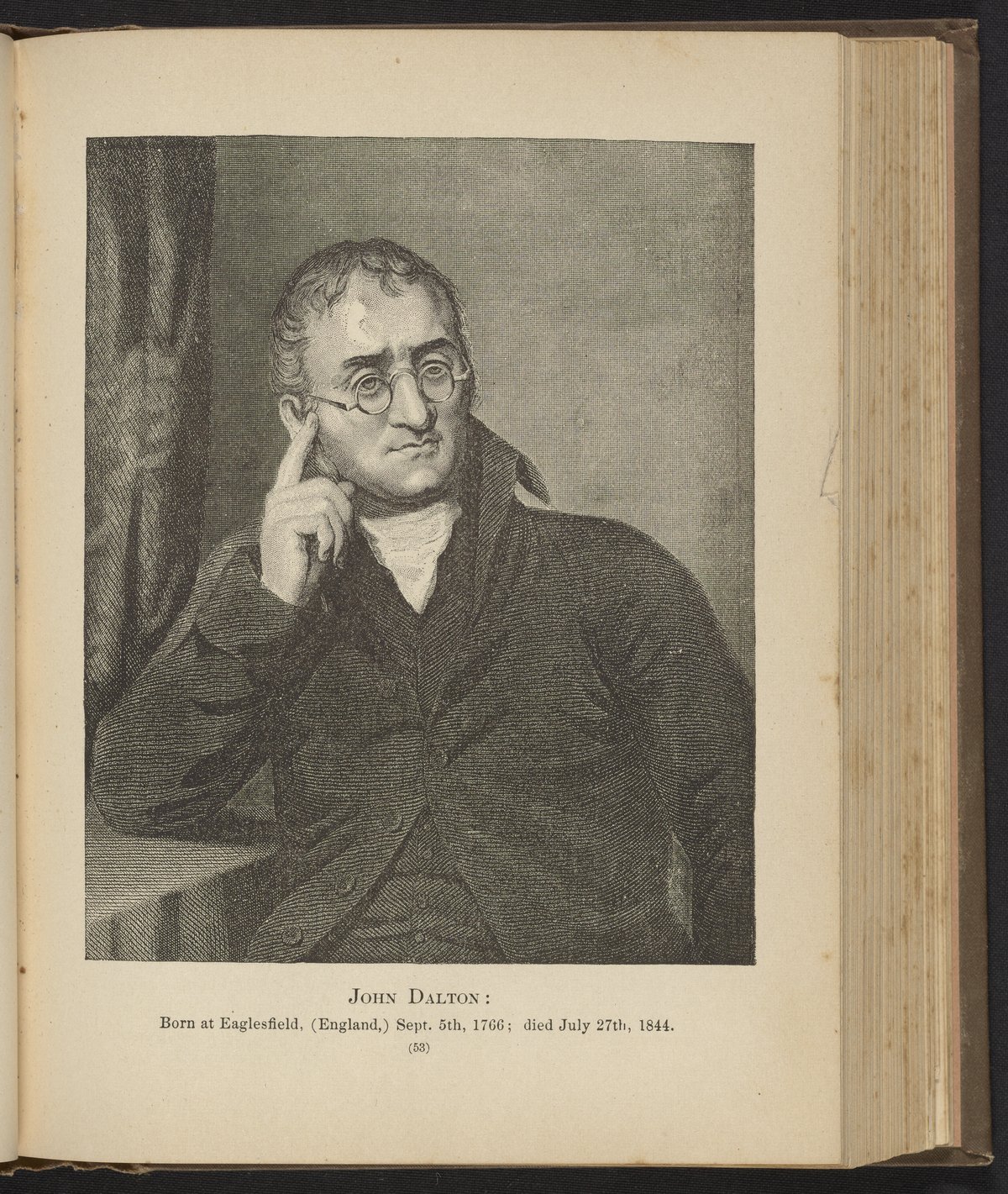 Portrait of John Dalton - Science History Institute Digital Collections