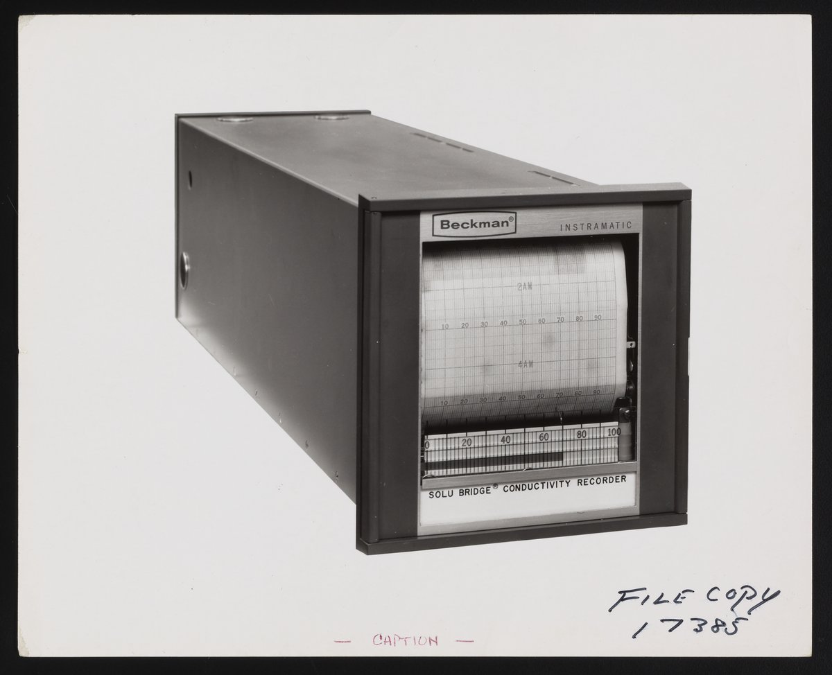 Beckman Solu Bridge Conductivity Recorder - Science History Institute Digital Collections