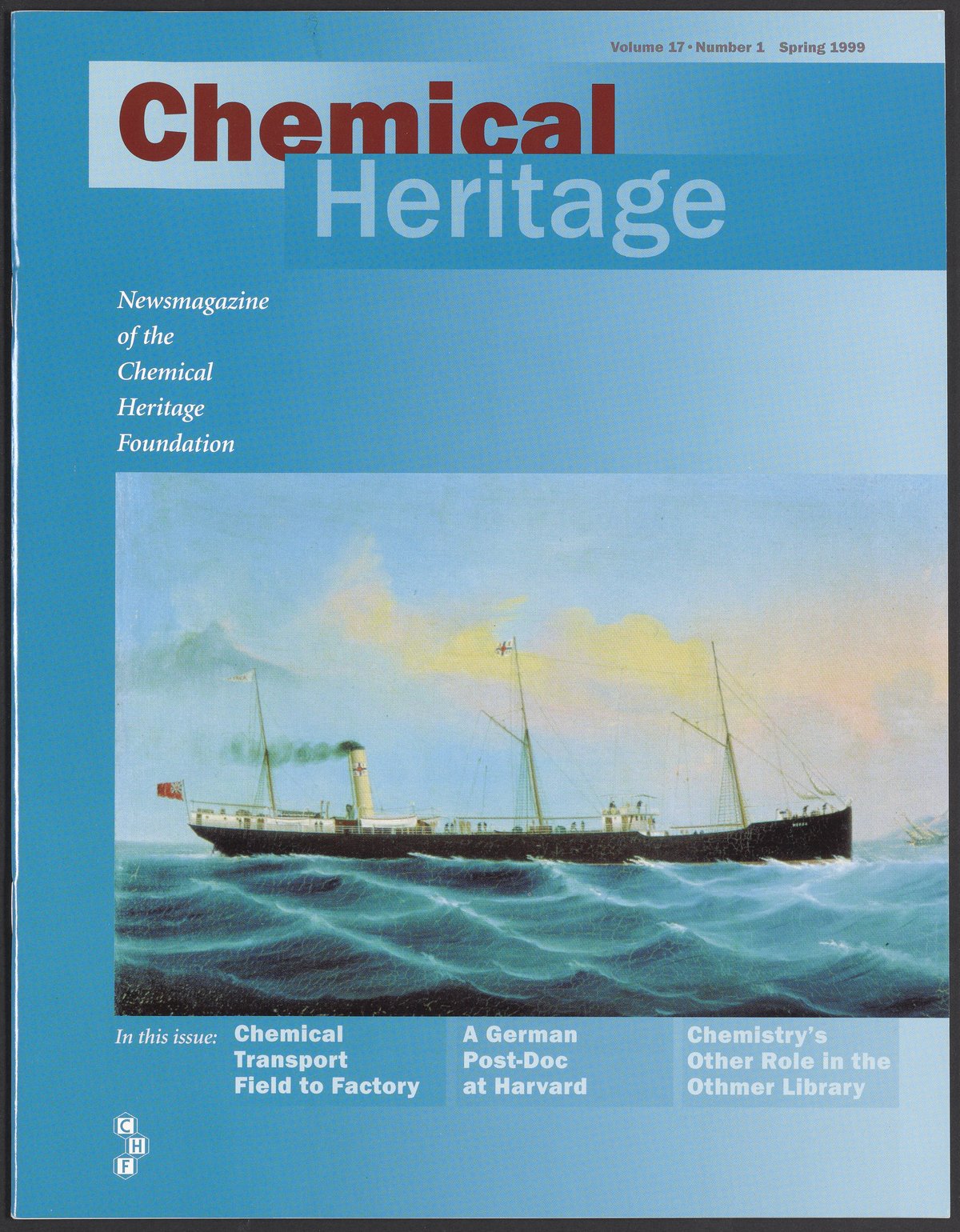 Chemical Heritage, Volume 17 Number 1 - Science History Institute Digital Collections