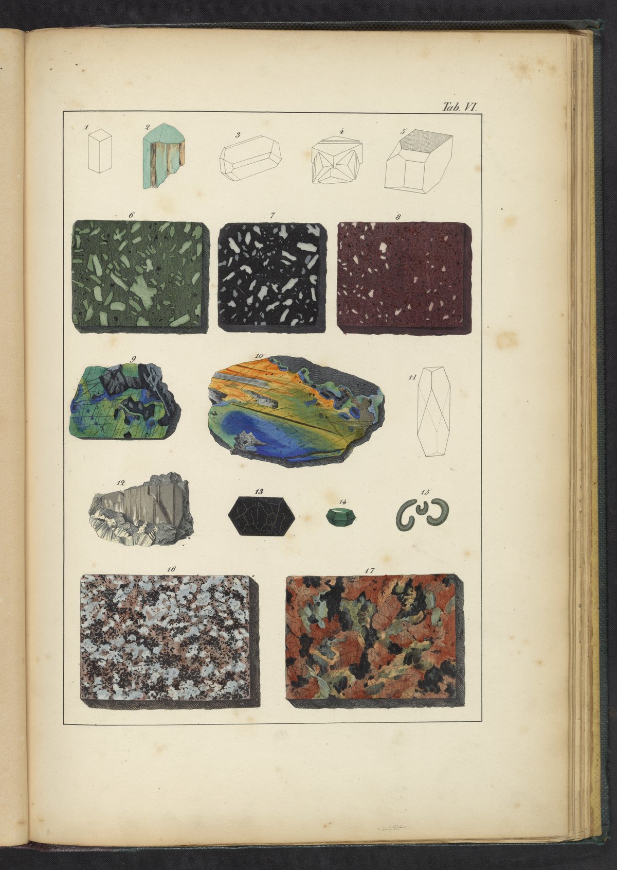 Plate VI: Felspathic Minerals and Rocks, Micaceous Minerals, Granite ...